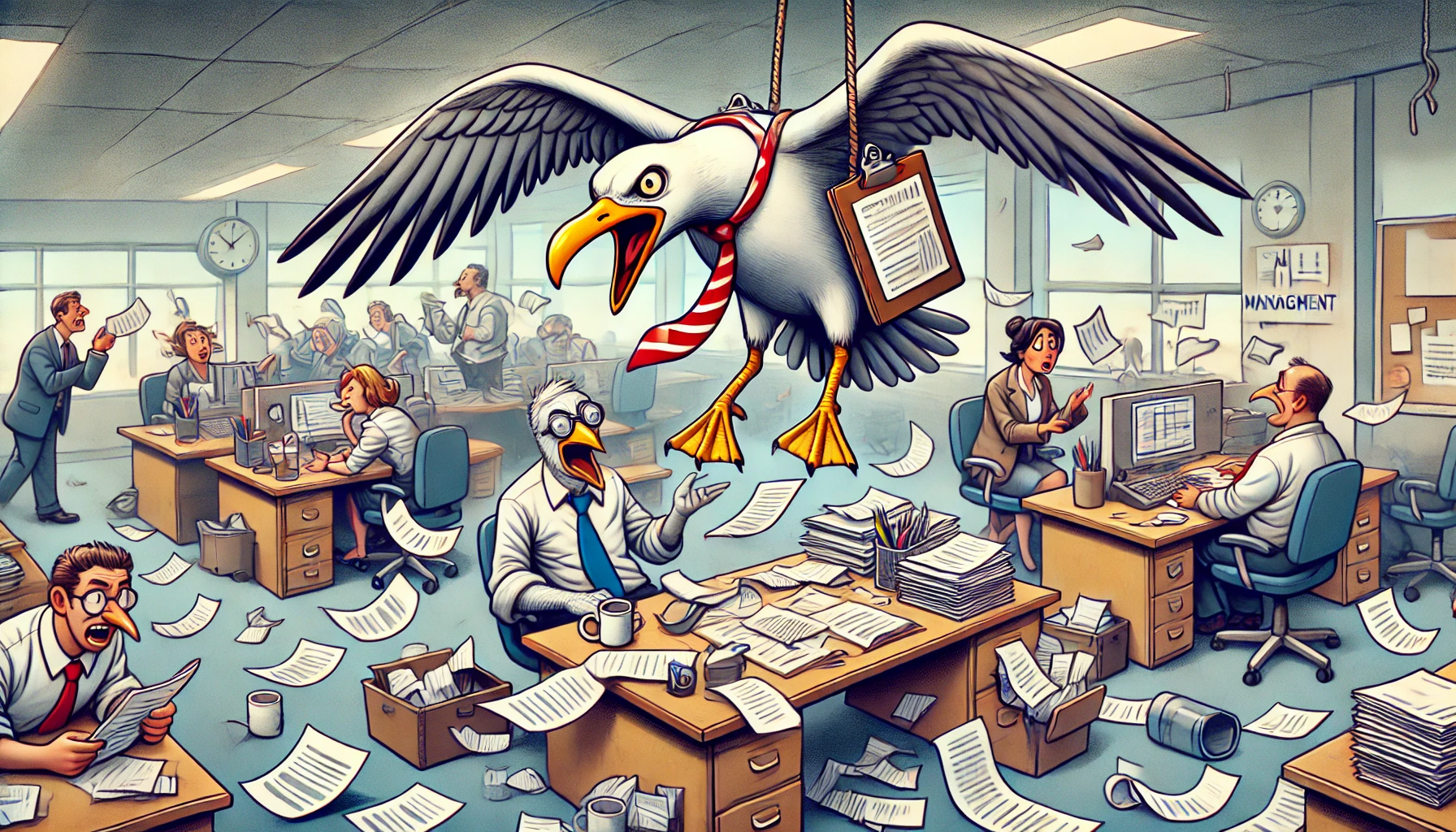 Seagull Management: Quit Pecking Your People To Death - Leah Lemberg